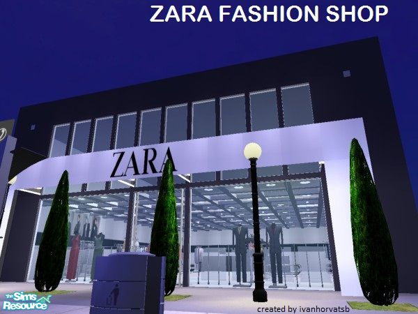 The Sims Resource | ZARA FASHION SHOP
