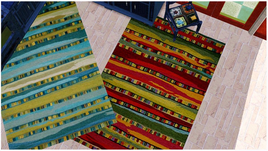 The Sims Resource | PATCHWORK KITCHEN RUG 3X2