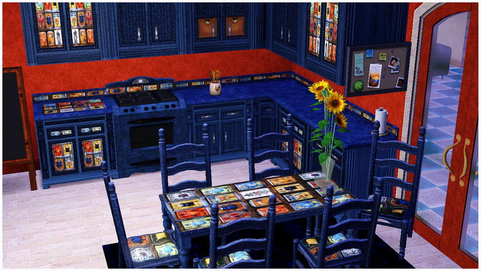 The Sims Resource - PATCHWORK KITCHEN