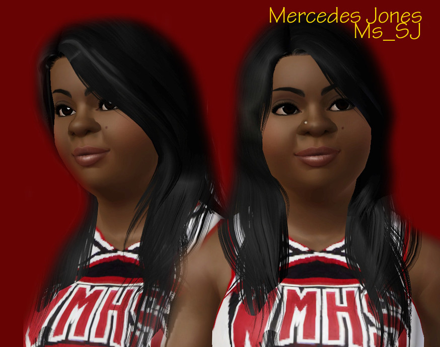 The Sims Resource - Mercedes Jones (GLEE)