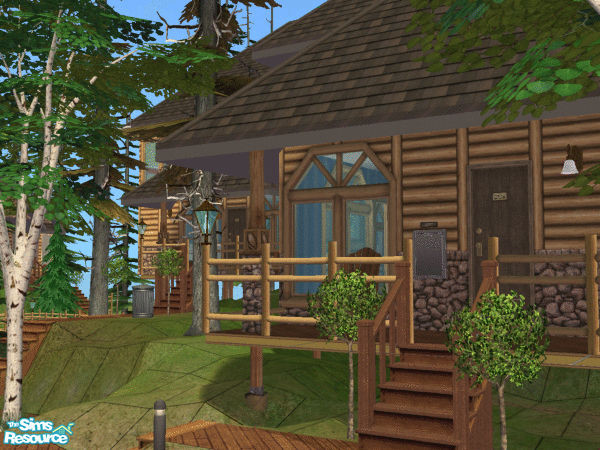 The Sims Resource - The Cabins at Pine Lake