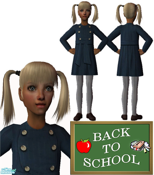 The Sims Resource | Back to School outfit