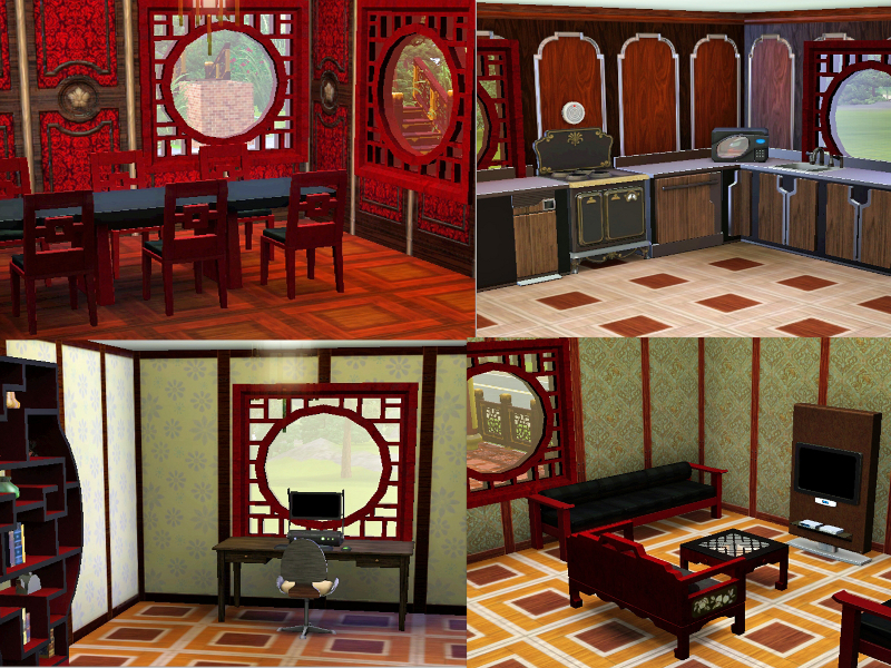 The Sims Resource | Traditional Chinese Home