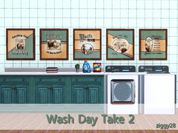 The Sims Resource | Wash Day Take 2