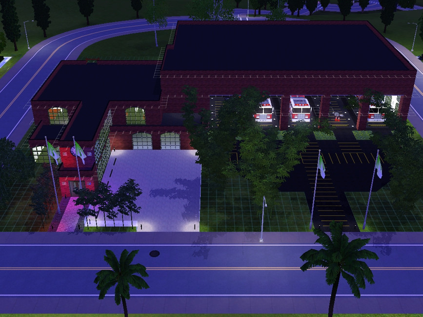 The Sims Resource - Fire Department