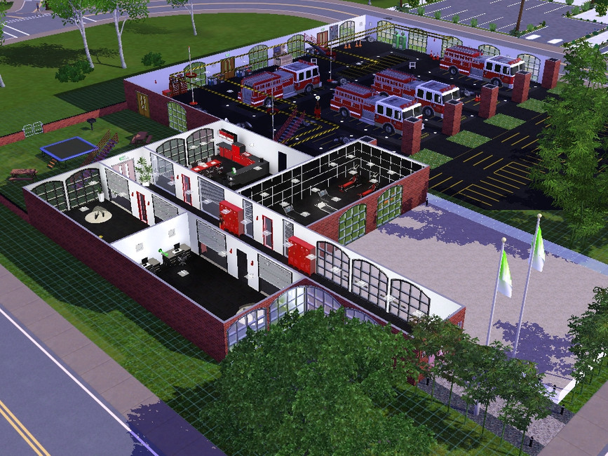 The Sims Resource - Fire Department