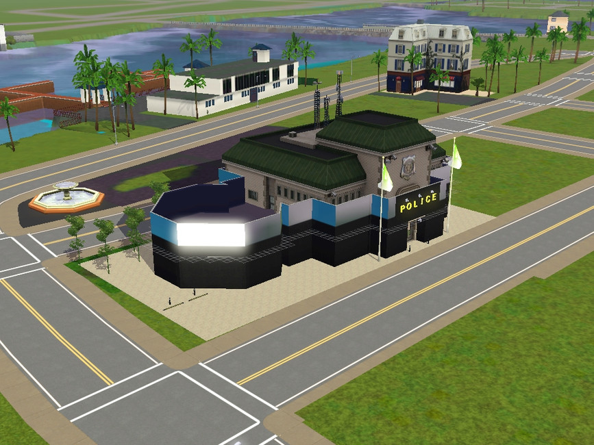 The Sims Resource - Police Station