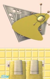 The Sims Resource - Maxis Match: Atomicle Lemon Wall Art