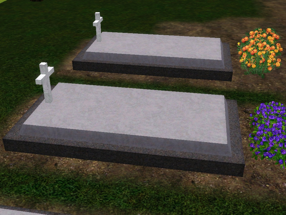 The Sims Resource | Grave with Cross