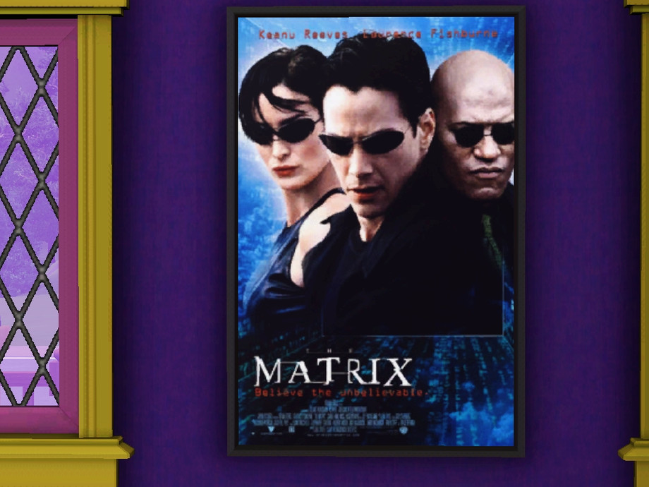 The Sims Resource - para_Matrix Poster