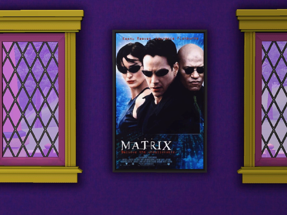 The Sims Resource | para_Matrix Poster