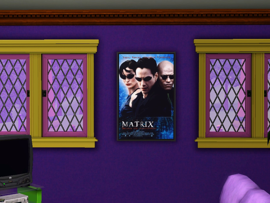 The Sims Resource - para_Matrix Poster