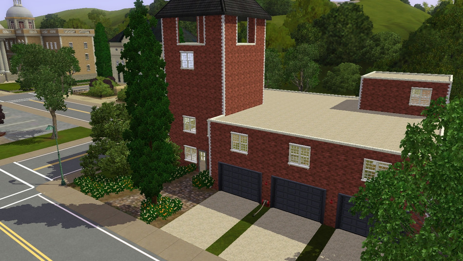 The Sims Resource - Fire Department