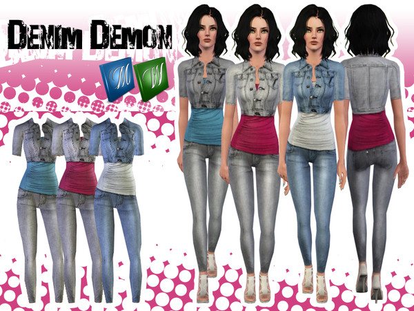 The Sims Resource | Denim Demon