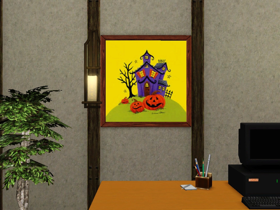 The Sims Resource | Para_Halloween Prints 24