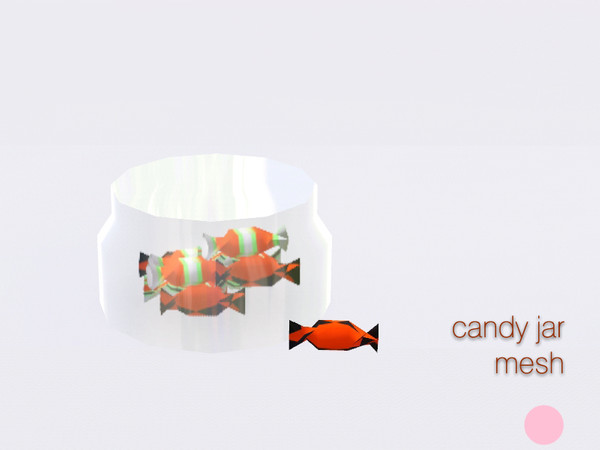 The Sims Resource | Candy Jar Mesh