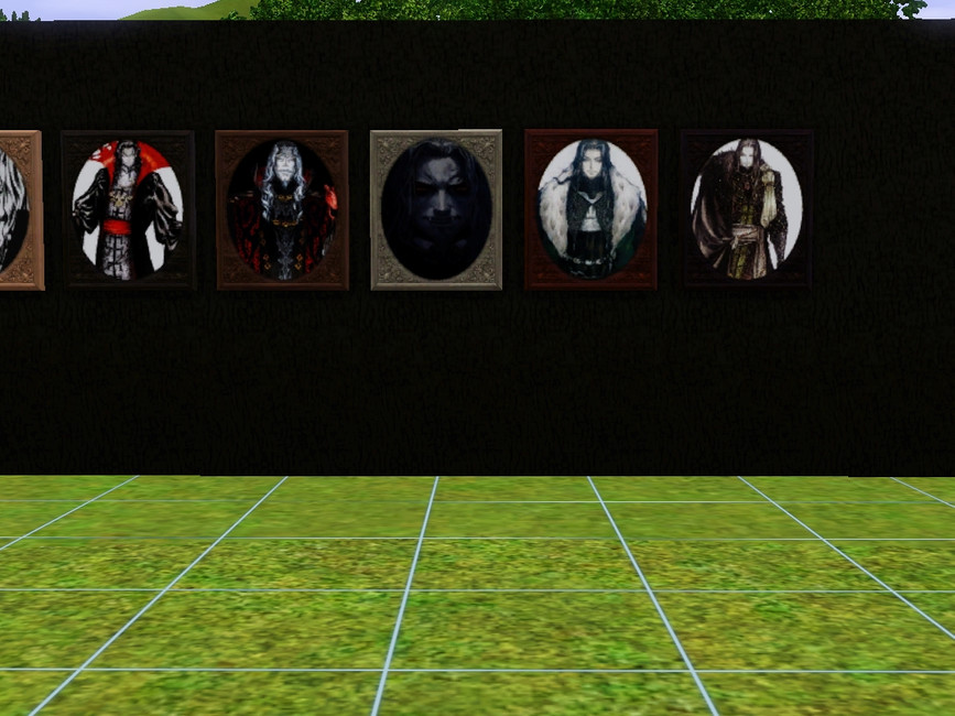 The Sims Resource - Dracula from Castlevania Portraits