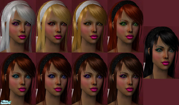 The Sims Resource | Natural Hair Collection 2