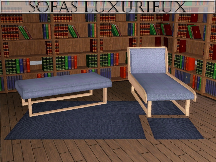 The Sims Resource - Sofas Luxurieux