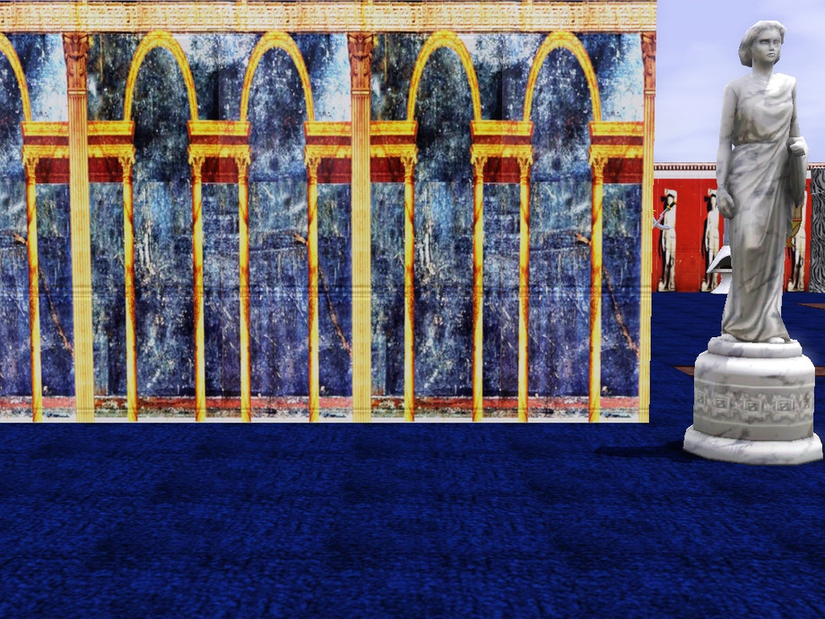 The Sims Resource | Roman noble wall 4