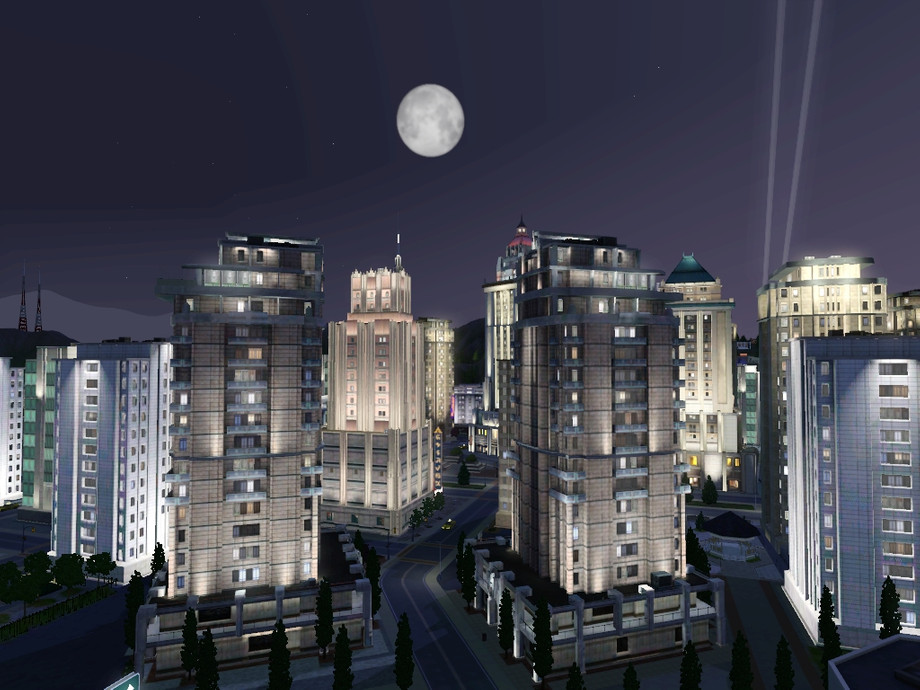 The Sims Resource | Bridgeport Skyline