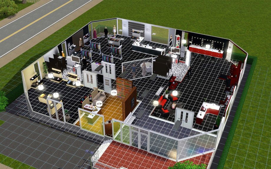 The Sims Resource - Shopping Center