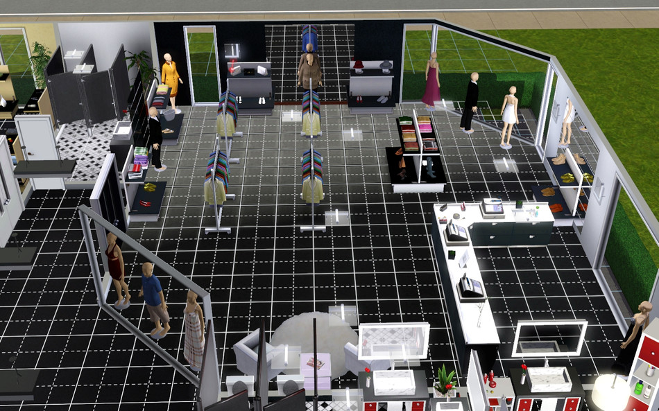 The Sims Resource - Shopping Center