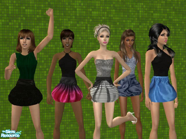 The Sims Resource | TF Fashion Set 9