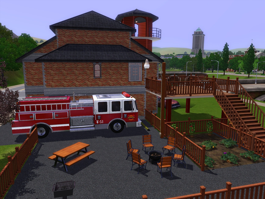 The Sims Resource - Riverview Fire Department