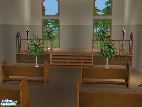 The Sims Resource | Little Town Church