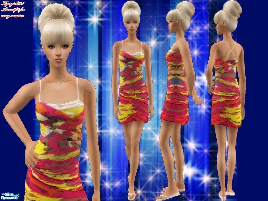 The Sims Resource - Arty Dress