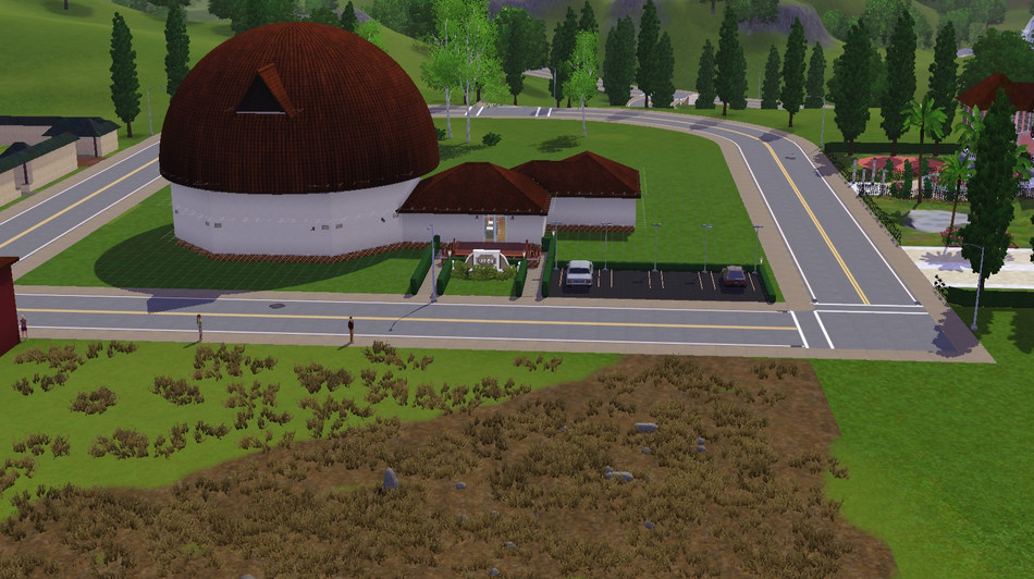 The Sims Resource - Astronomy Set; SimValley A192 Deep space telescope