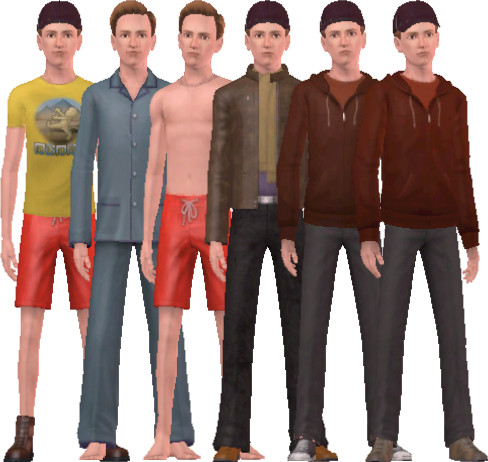 The Sims Resource | Joel Zimmerman (Deadmau5)