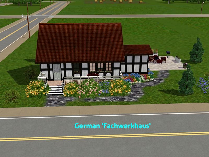 The Sims Resource - German 'Fachwerkhaus'
