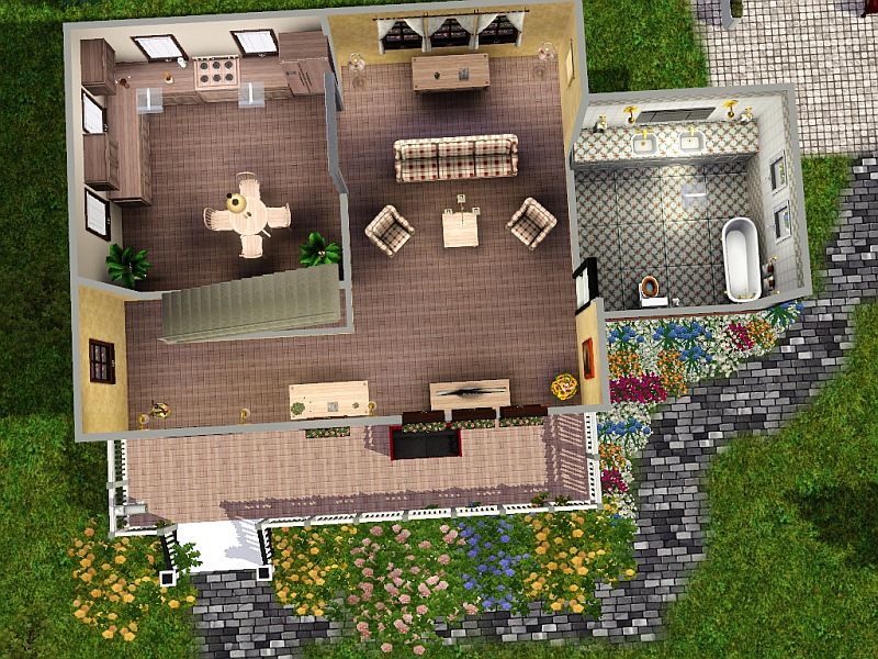 The Sims Resource - German 'Fachwerkhaus'