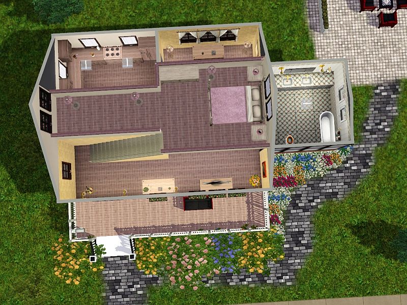 The Sims Resource - German 'Fachwerkhaus'