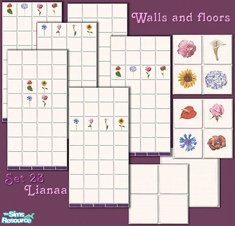 The Sims Resource | Set 23 Flower Shop part 2