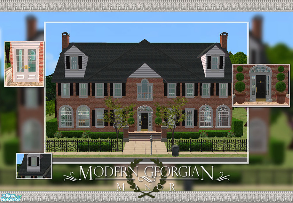 phoenix_phaerie's Modern Georgian Manor Build Set