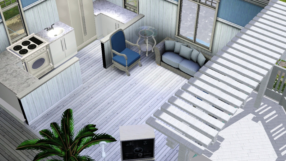 The Sims Resource | Key West Cottage