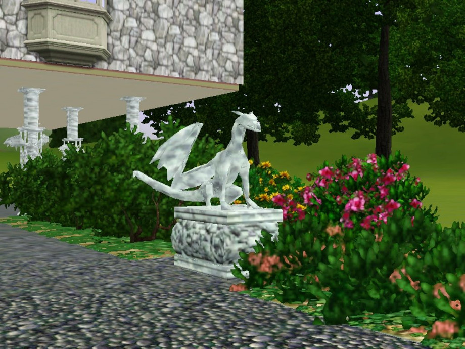 The Sims Resource | MajikGoldys Dragon Entry Guardian