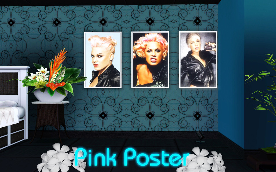 The Sims Resource - Pink Poster