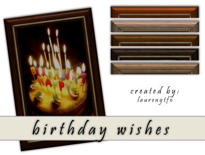 The Sims Resource - Birthday Wishes