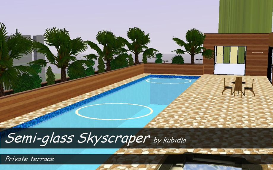 The Sims Resource | Semi-Glass Skyscraper