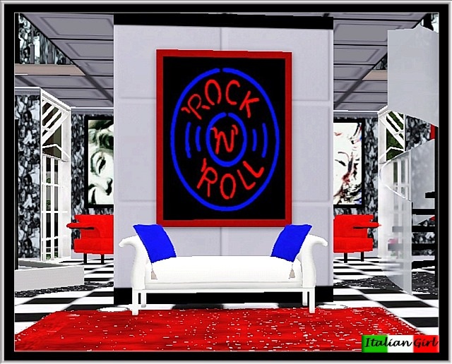 The Sims Resource | Rock 'n Roll Neon - 3 Variations