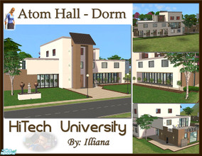 The Sims Resource - Downloads / / Lots / University Lots / Dorm