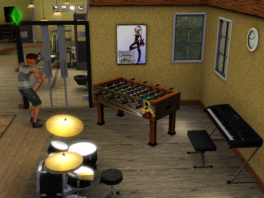 The Sims Resource | Painting Guitar-Hero-IIIclone
