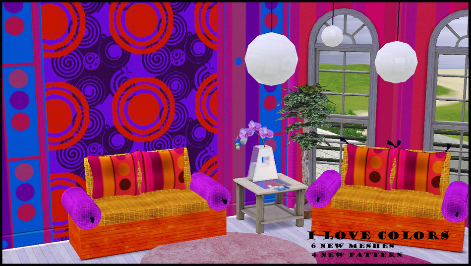 The Sims Resource - I LOVE COLORS