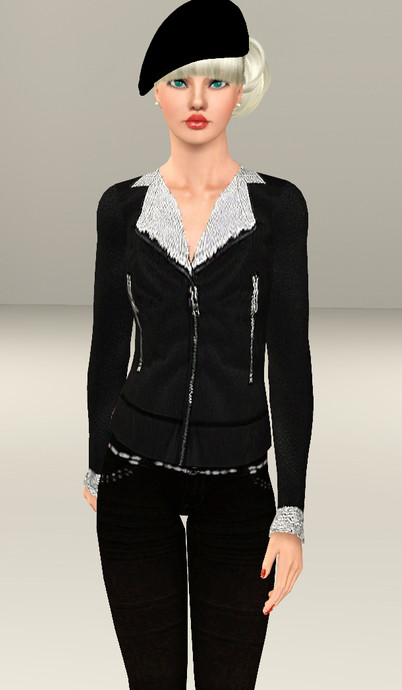 The Sims Resource - Saliwa_Simspiration_Bomber Jacket