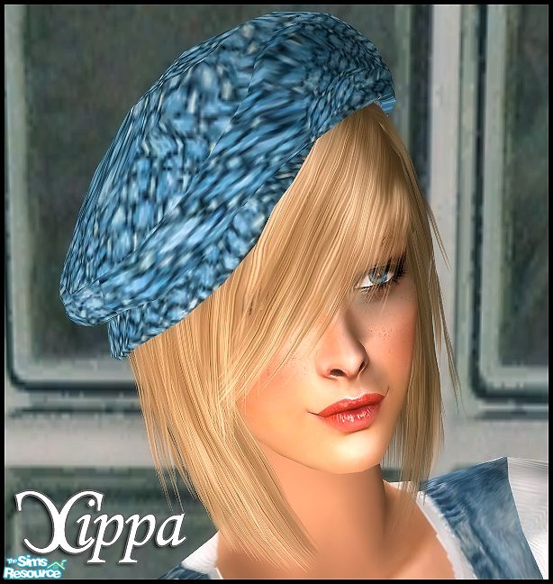 The Sims Resource | Fashion Mix - Denim Hat