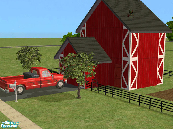 The Sims Resource | Barn House